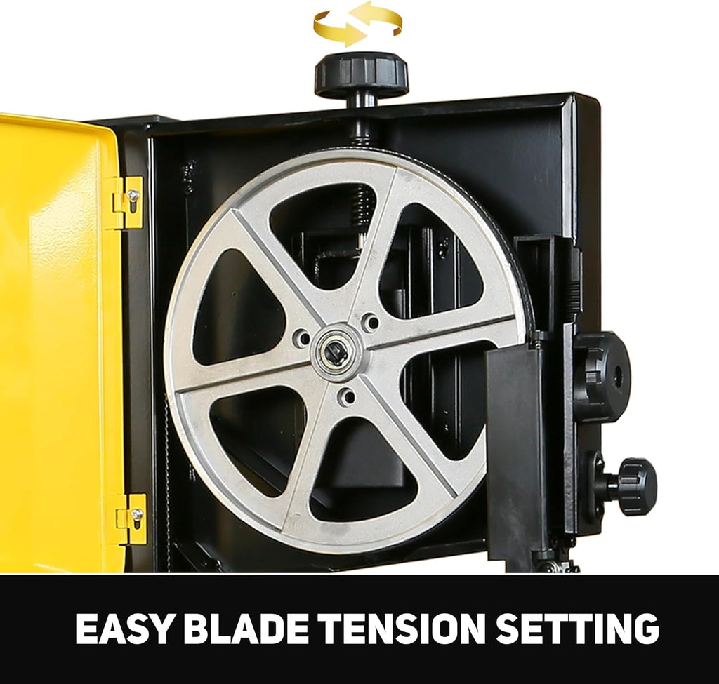 3-Amp 9-Inch 2500FPM Benchtop Bandsaw with Removable Safty Key, Cast A